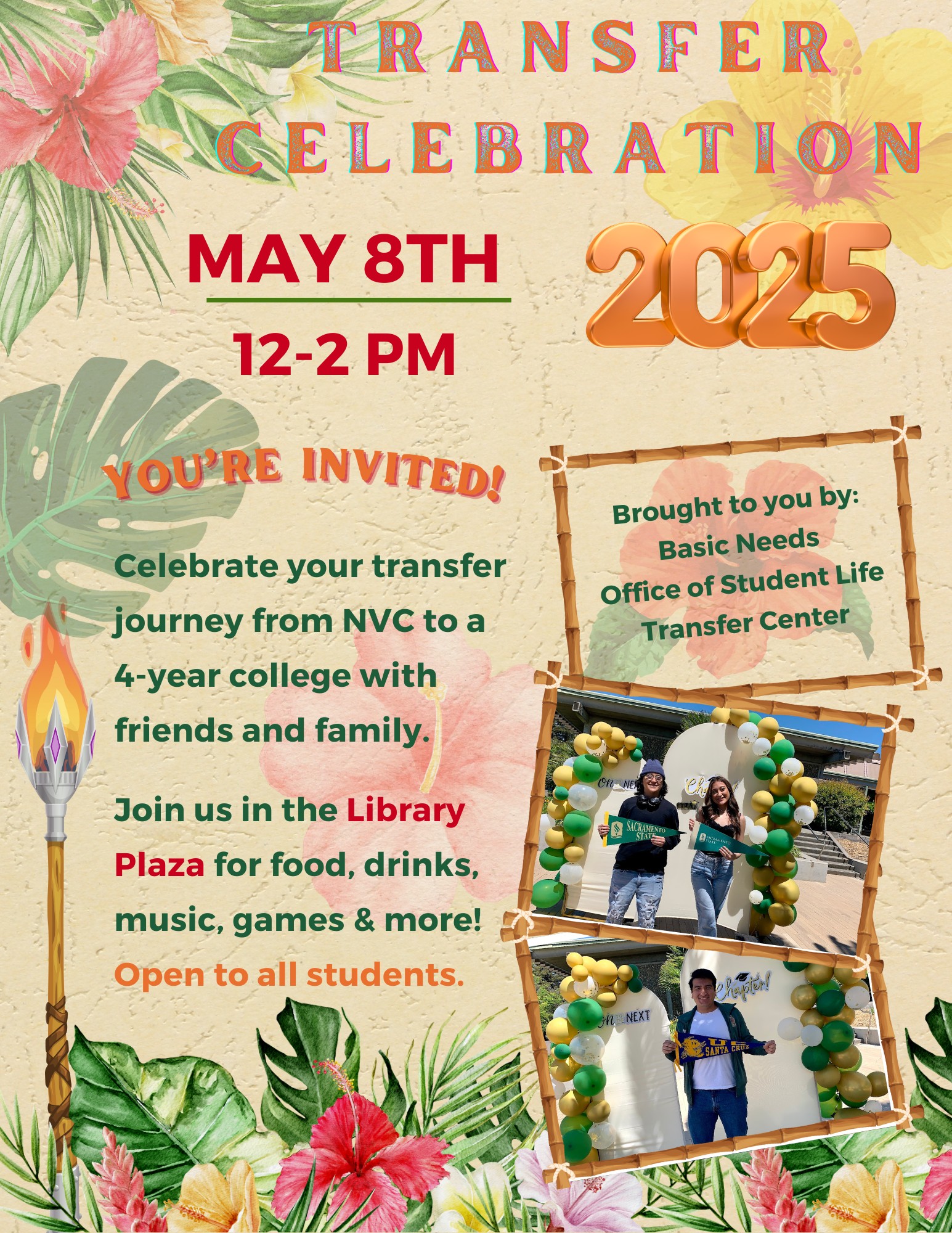 Transfer Center Events & Workshops